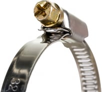 Хомуты червячные для шлангов – купить металлический червячный хомут под ...
