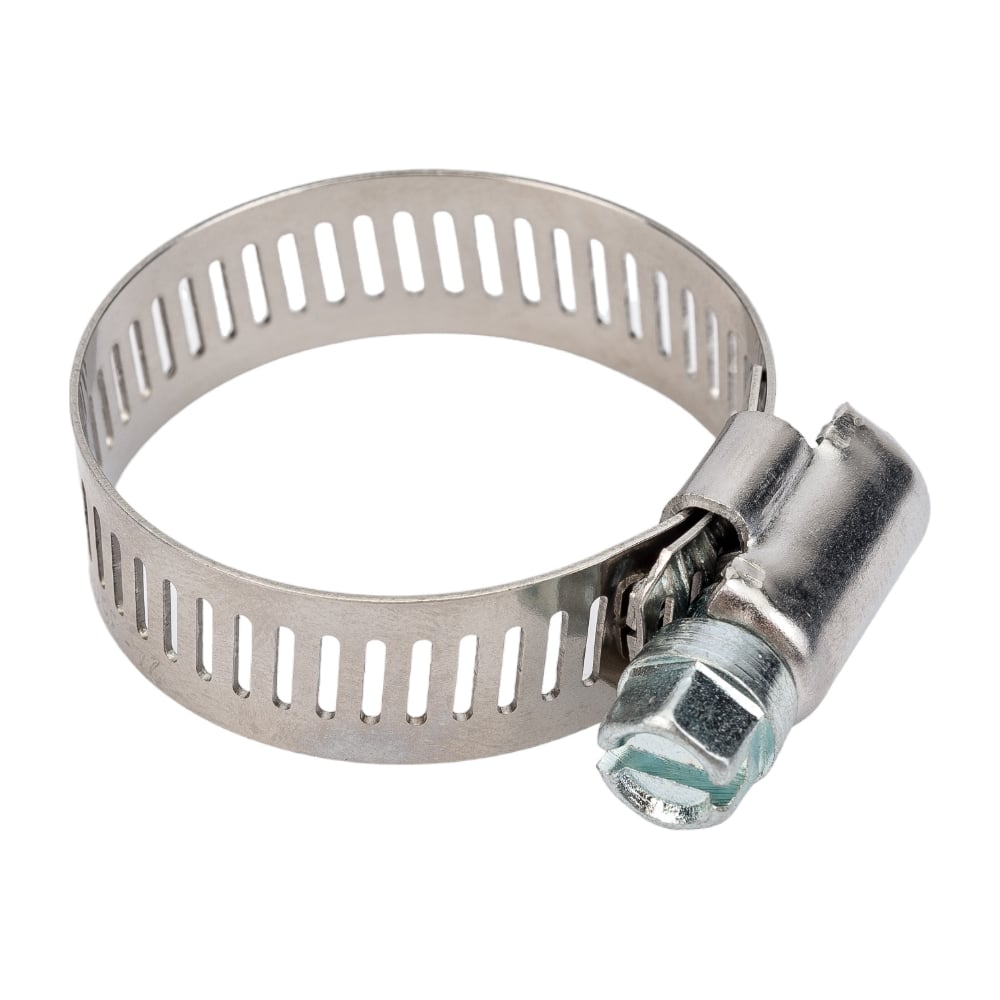 Червячный хомут CNIC 24-36/12.7 мм, W2 нержавеющая сталь, с оцинк ...