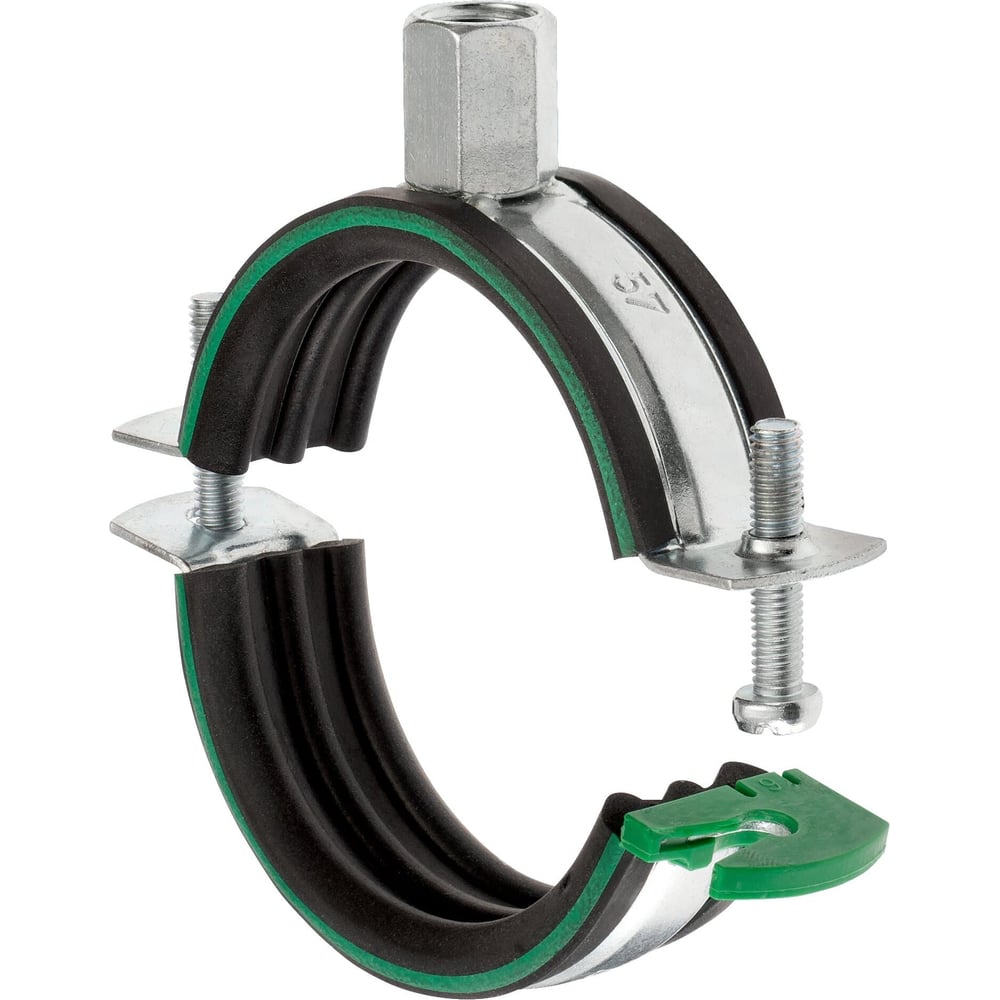 Хомут Mupro DUO оцинкованный, с изол. DGL, M8/M10, 15-19 мм 142939.1 ...