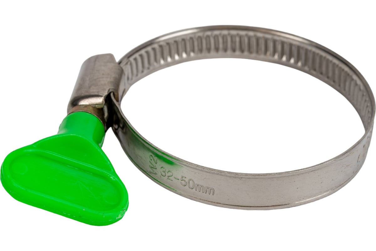 Обжимной хомут с "бабочкой" MasterProf нерж. сталь, 32-50 мм ИС.140095 - выгодная цена, отзывы ...
