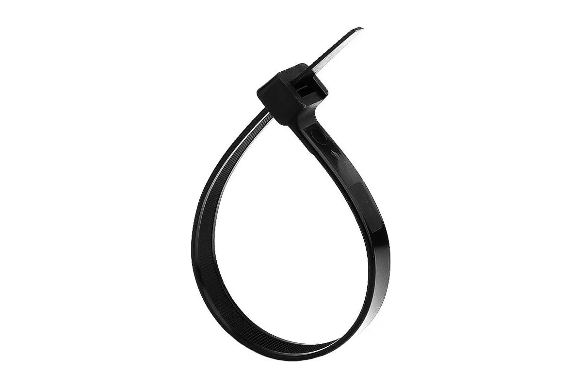 Стяжка MGF нейлоновая, 9х760, черная, 100 шт. 1-202-9-2-90-760 ...