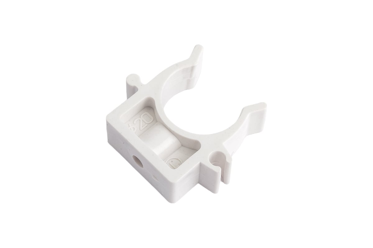 Опора для крепления ППР и металлопластиковых труб MasterProf 20 мм, 10 шт. ИС.130783 - выгодная ...