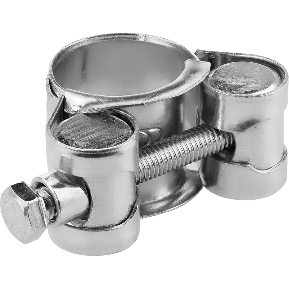 Силовой оцинкованный хомут MasterProf 17-19 мм, 2 шт. ИС.140794.2 - выгодная цена, отзывы ...