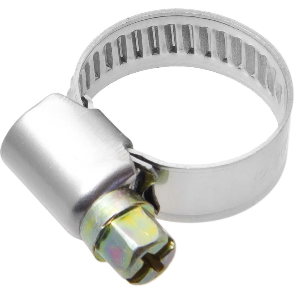 Обжимной хомут из нержавеющей стали MasterProf 12-20 мм, 2 шт ИС.140237 - выгодная цена, отзывы ...