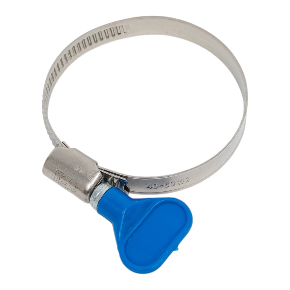 Обжимной хомут из нержавеющей стали MasterProf 40-60 мм, бабочка ИС.140096 - выгодная цена ...