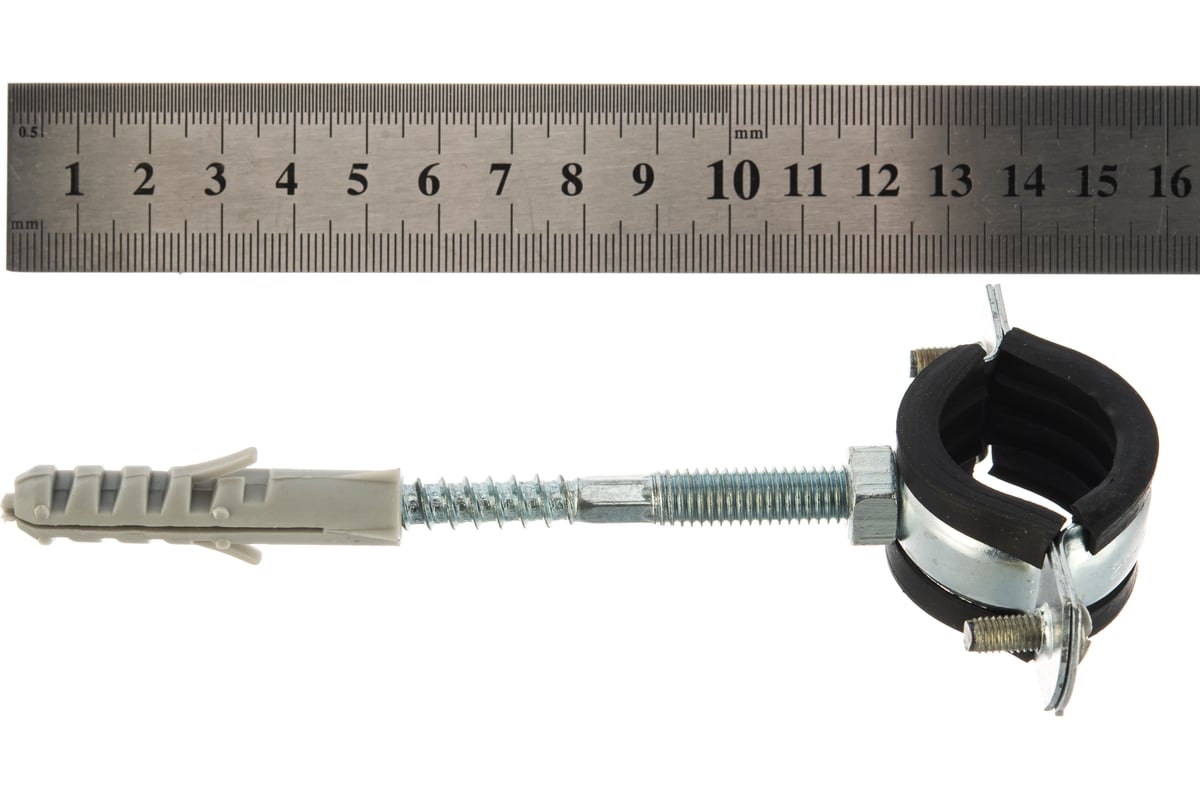 Трубный хомут FORTISFLEX ТХК комплект 3/4 25-28 мм М8 59901 - выгодная ...