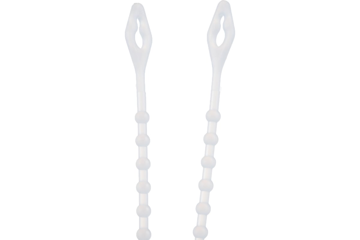 Нейлоновые стяжки FORTISFLEX КСШ 150 белый 100 штук 55817 - выгодная ...