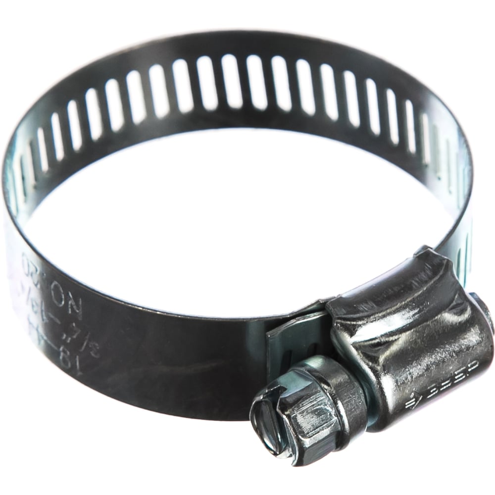 Стальные хомуты Зубр МАСТЕР с просечной лентой ПЛ-12,7, 19-44мм, 100шт ...