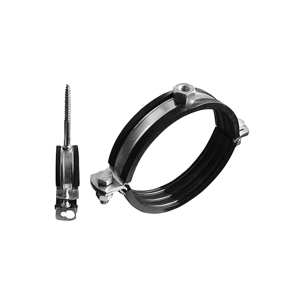 Металлический оцинкованный хомут ROYAL THERMO 5/4 40-45мм 100 шт НС ...