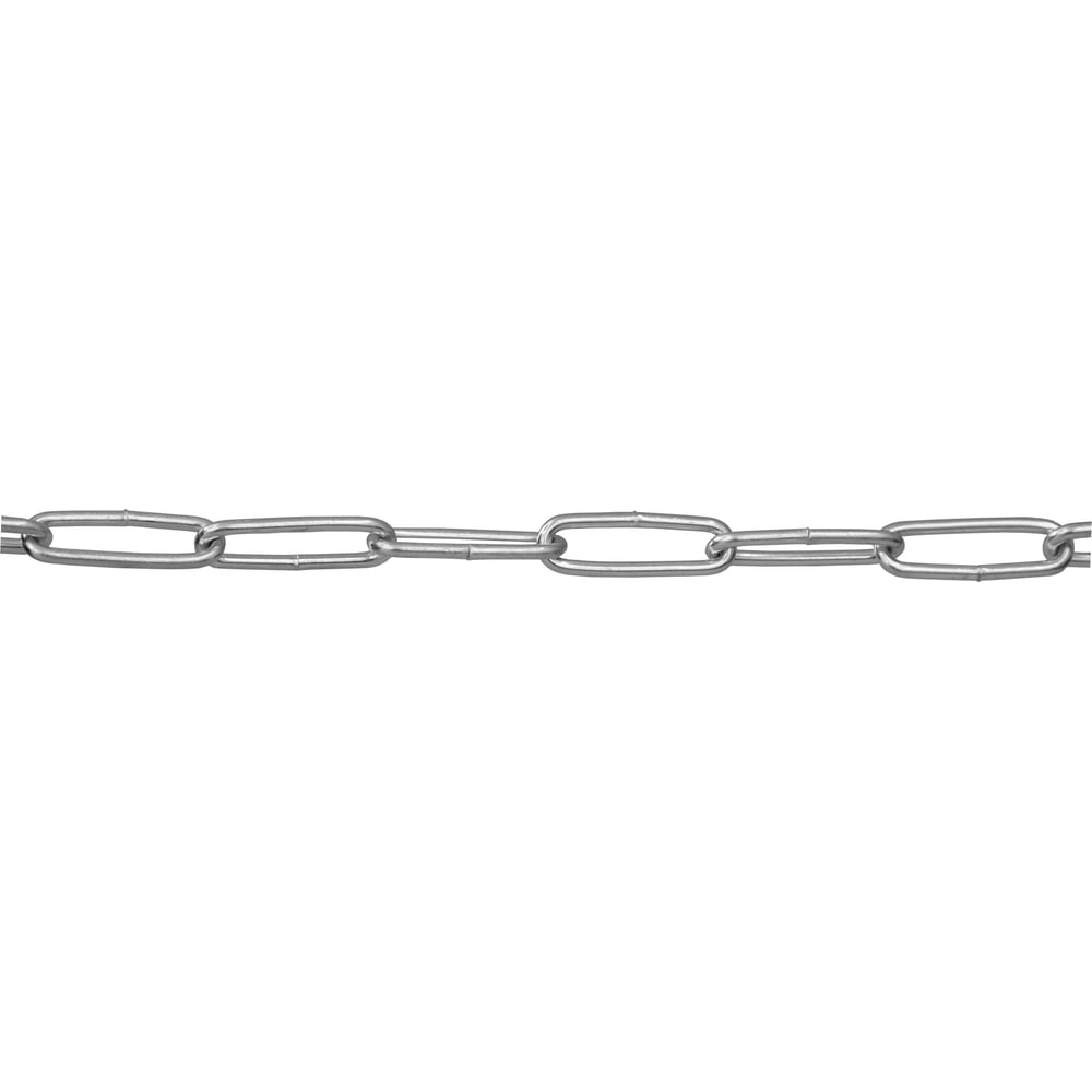 Длиннозвенная цепь Невский Крепеж DIN 763, 4 мм, 5 м 828003 - выгодная ...