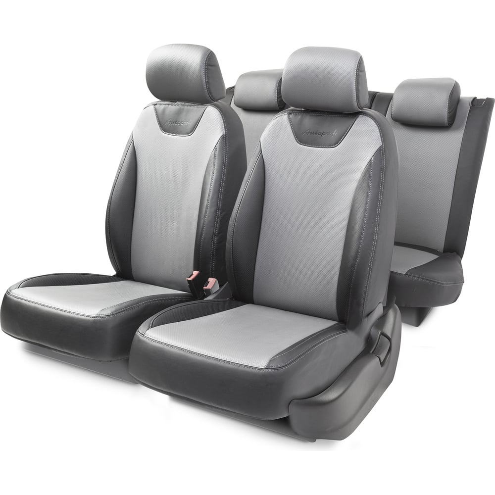 Чехлы на сиденья AUTOPROFI Jetta5/Golf5 JET-1Sd03+40-60 G BK/D.GY ...
