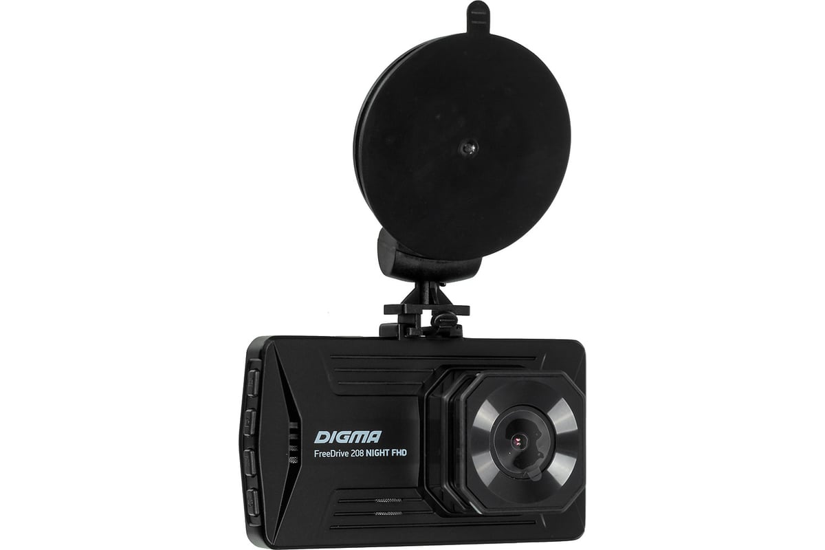 Видеорегистратор DIGMA GP6248A FreeDrive 208 Night FHD черный, 2Mpix ...