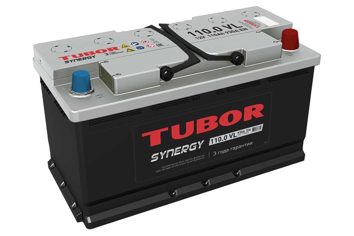 Аккумулятор TUBOR SYNERGY 6СТ-110.0 VL 4607008886344 - выгодная цена ...