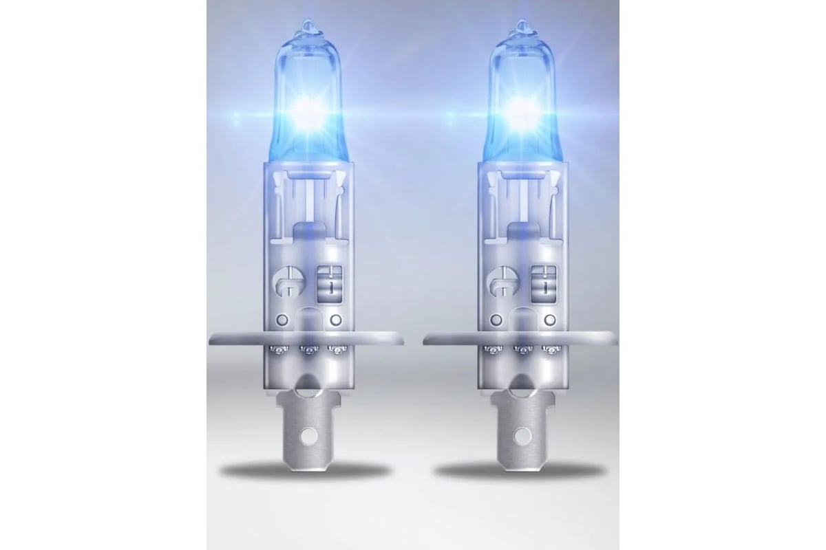 Автолампа Osram H1, 55 P14.5s+100 COOL BLUE INTENSE, 5000K, 12V ...