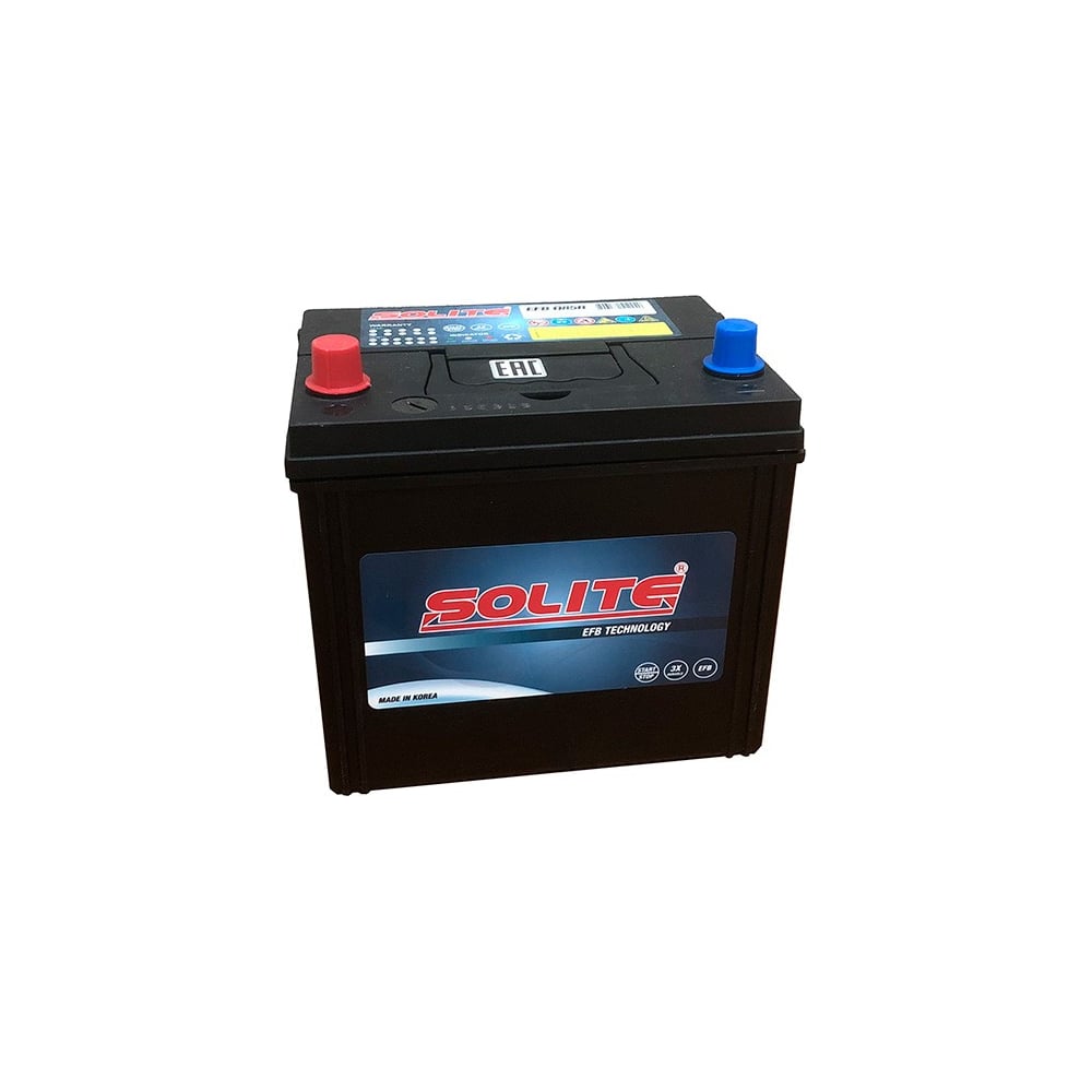 Аккумуляторная батарея SOLITE EFB Asia Q85 6СТ70 230х168х220 EFB Q85R - выгодная цена, отзывы ...