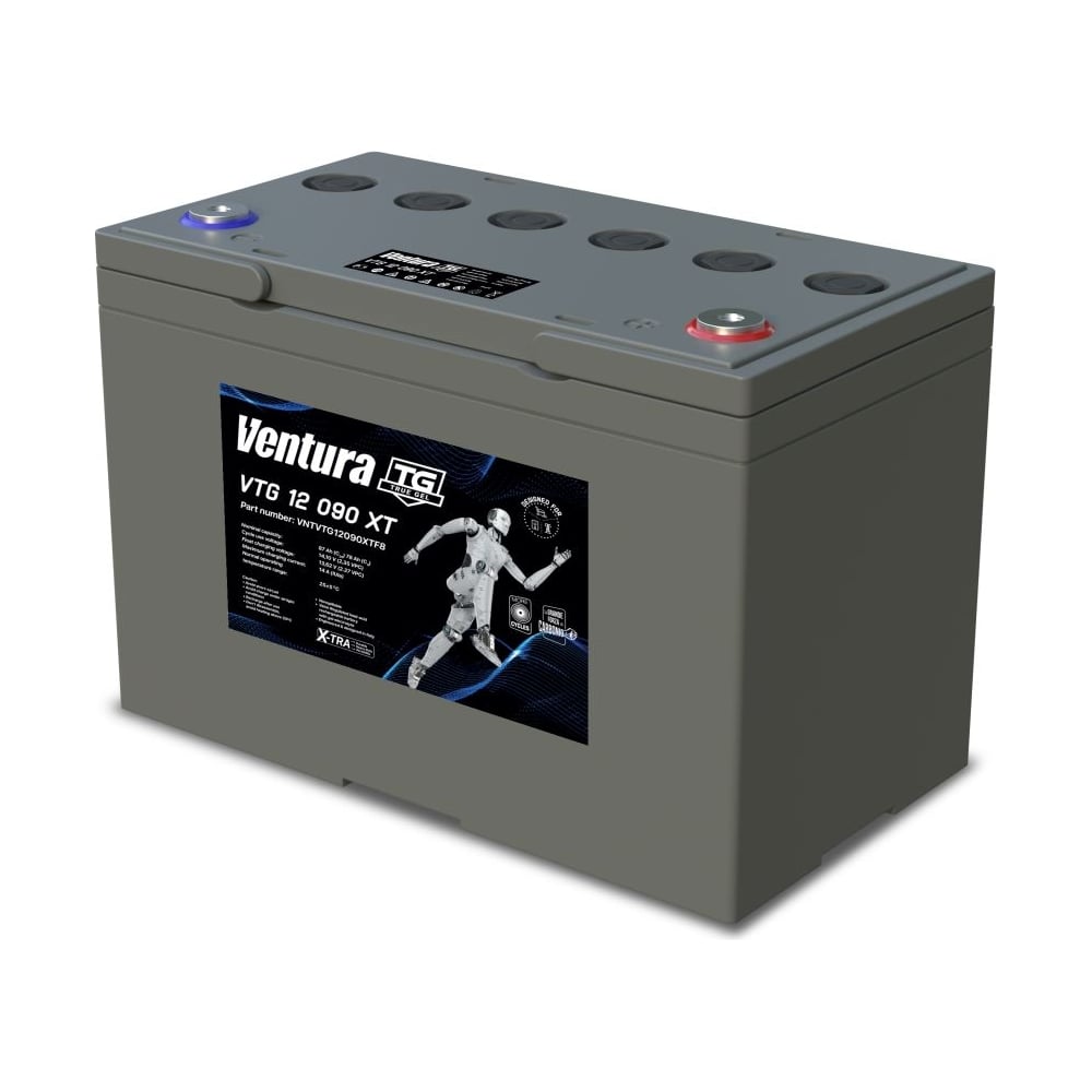 Тяговый аккумулятор Ventura 12 В, 87 Ач VTG 12 090 XT - выгодная цена ...