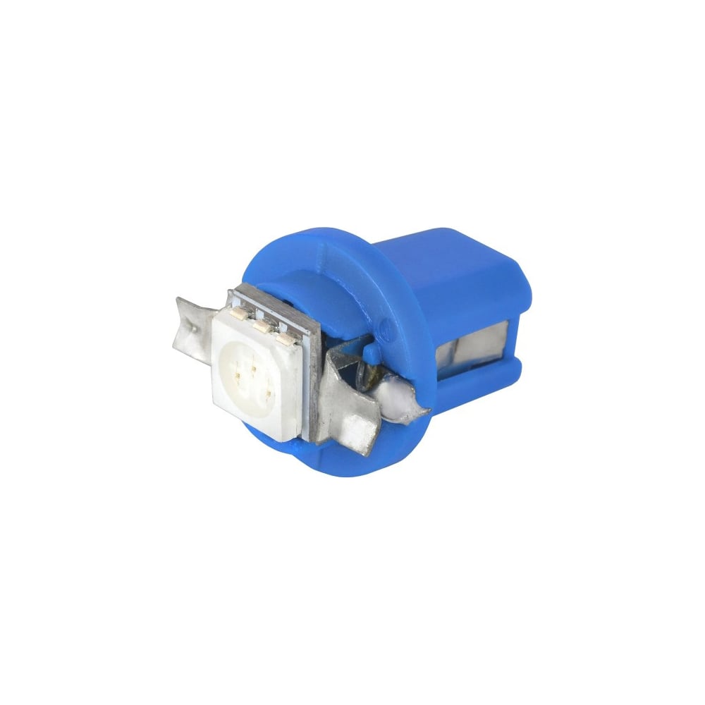 Автолампа диод SKYWAY T8.5 T4W 1 SMD 1-контурная, синяя S08201220 ...