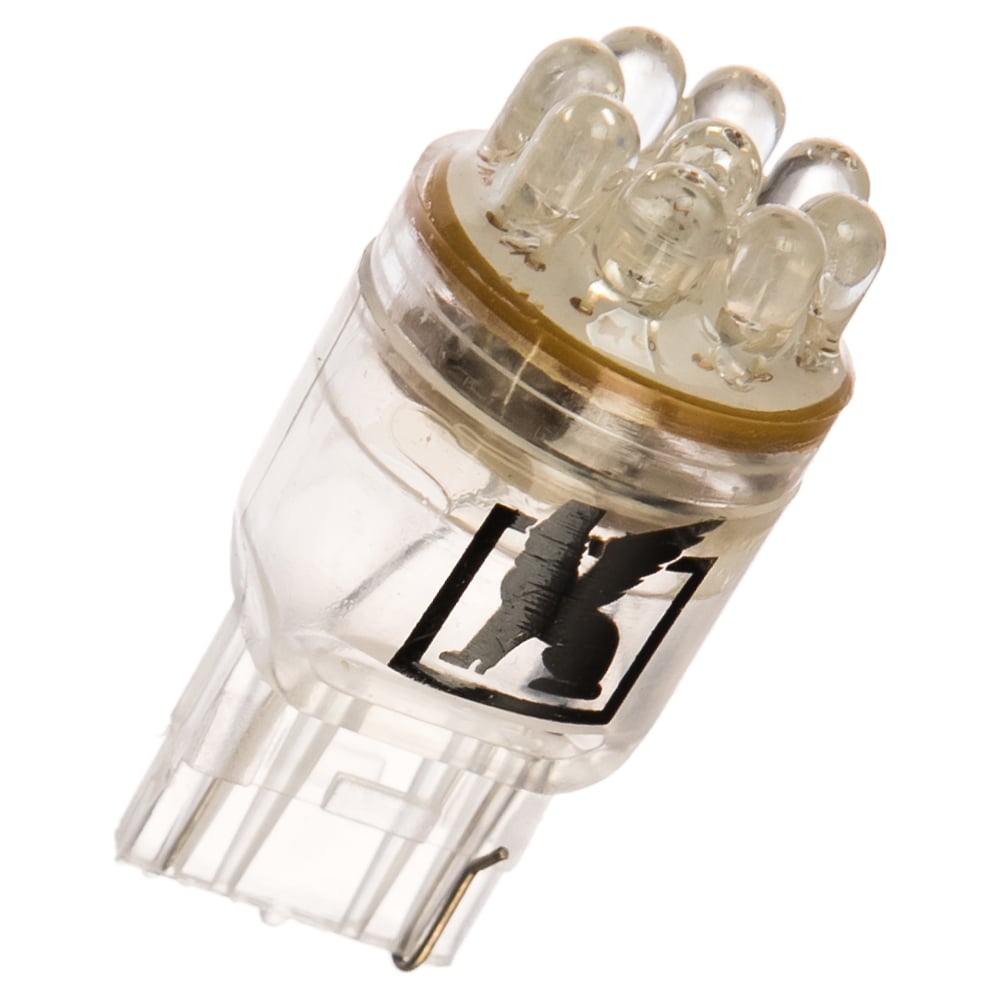 Светодиодная лампа KRAFT T20 W21W W3x16q 12v Yellow 9 LEDs KT 700078 ...