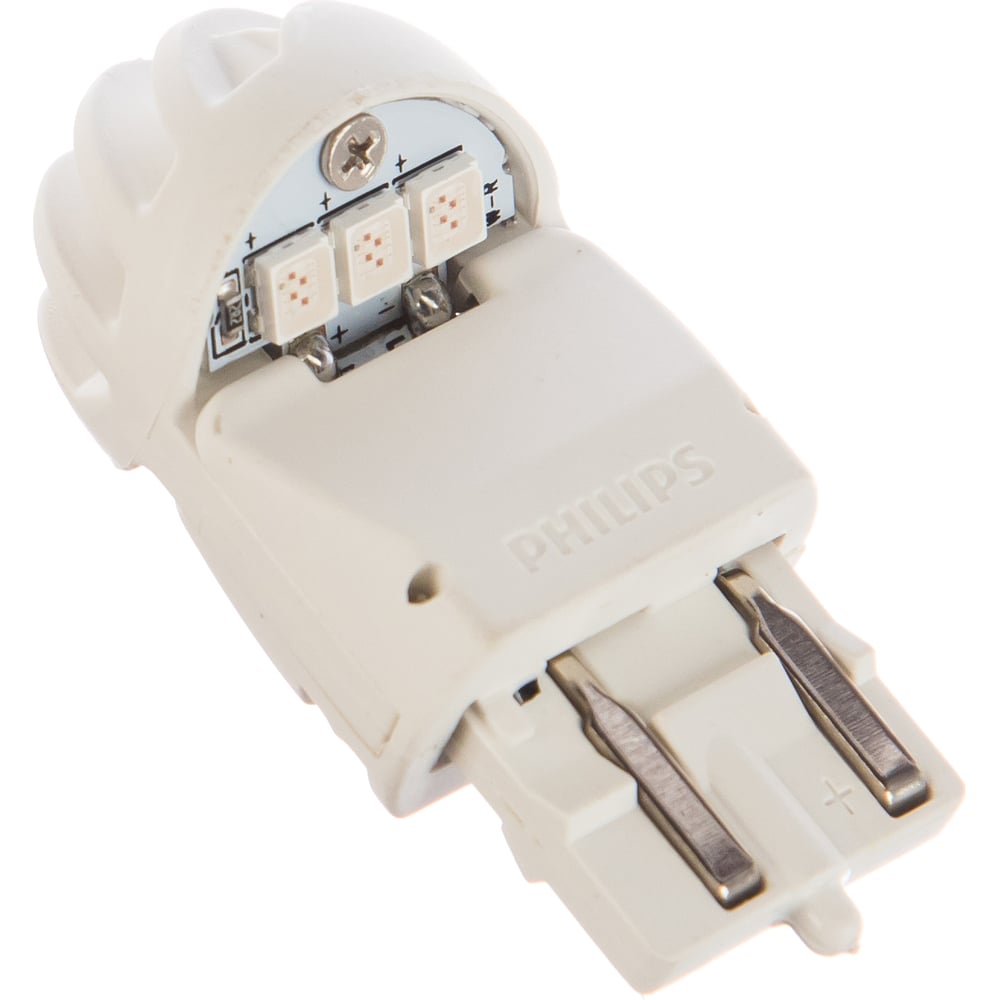Автолампа PHILIPS W21/5 LED RED INTENSE X-TREME блистер, 2шт 12V ...