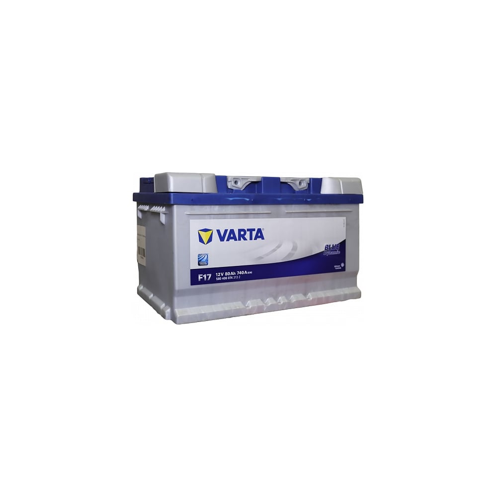 Аккумуляторная батарея VARTA 6СТ80з BD 580 406 074 313 2 F1 - выгодная ...