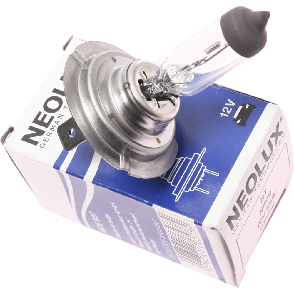 Автолампа NEOLUX H7 55 PX26d 12V 1 10 100 N499 - выгодная цена, отзывы ...