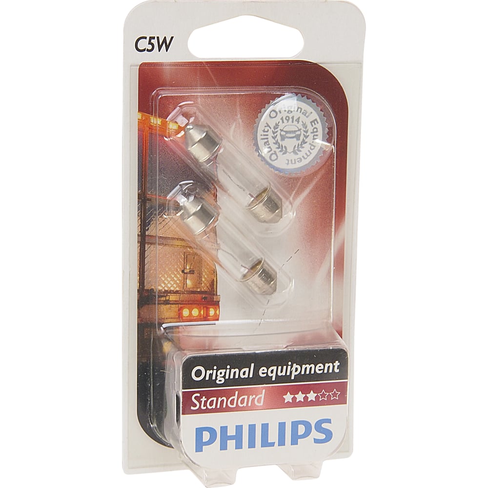 Автолампа PHILIPS C5W SV8.5.8, 35 мм 2 шт. 24V 1,10 13844B2 - выгодная цена, отзывы ...