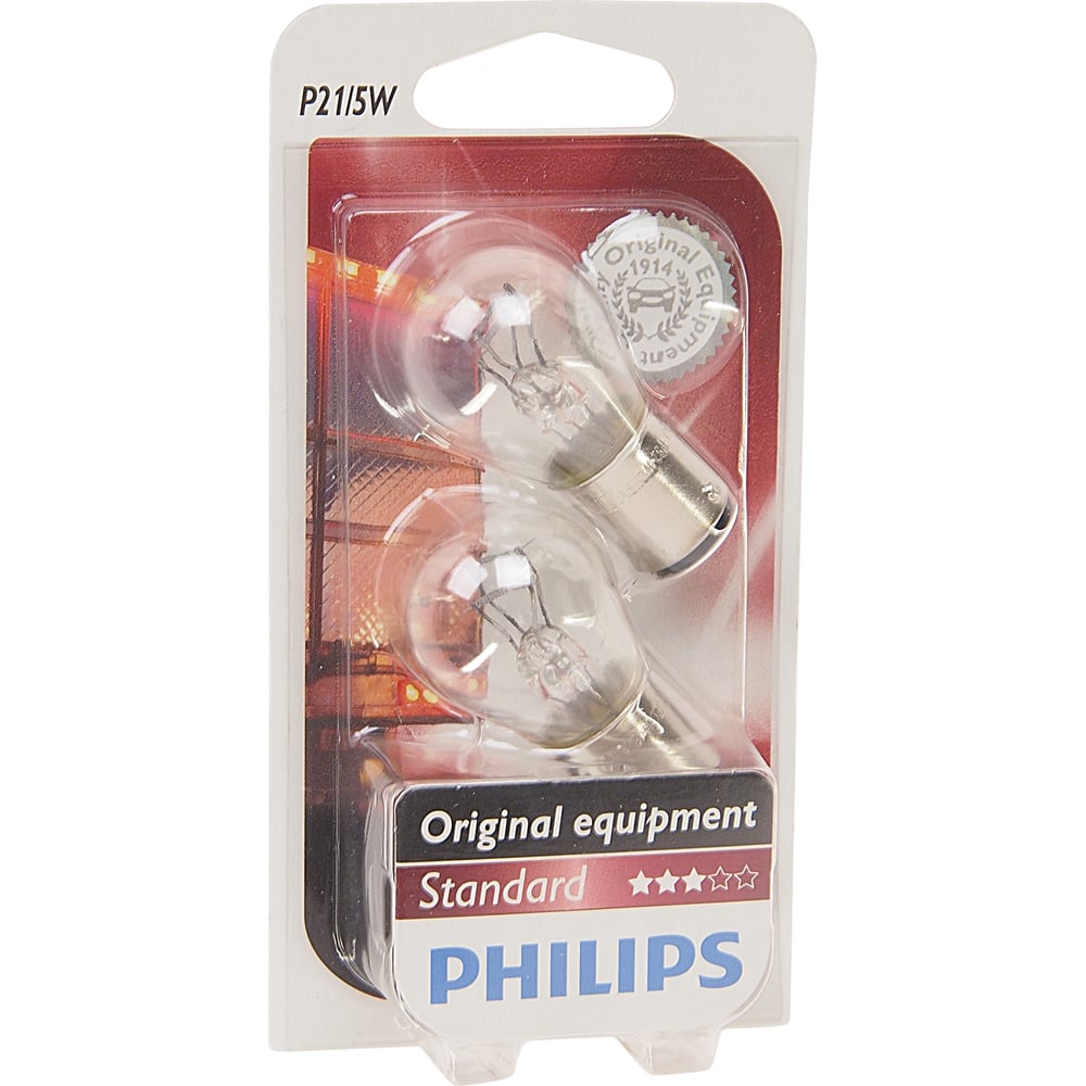 Автолампа PHILIPS P21,5W BAY15d 2 шт. 24V 1,10 13499B2 - выгодная цена ...
