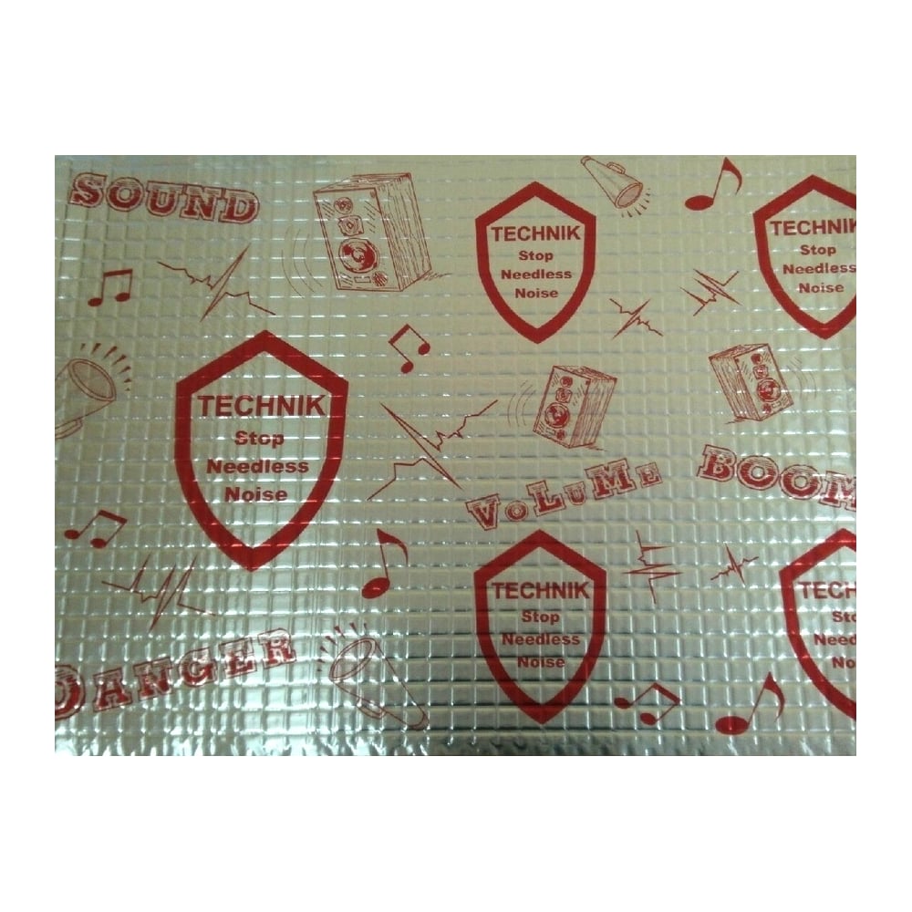 Виброизоляция Standart Group technik neo 500x700x1.5 мм, упаковка 20 ...
