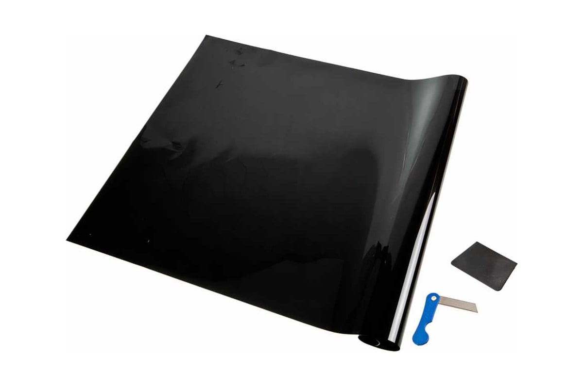 Тонировочная пленка MEGAPOWER Ultra Super Dark Black 1.1 %, 50x300 см M ...