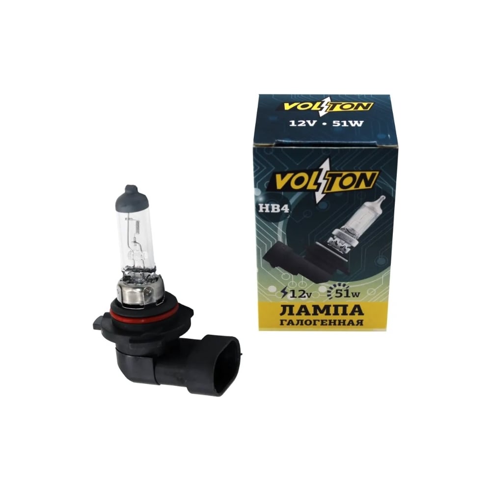 Галогенная лампа VOLTON HB4, 12 В, 51 Вт, Р22d VLT9006 - выгодная цена ...