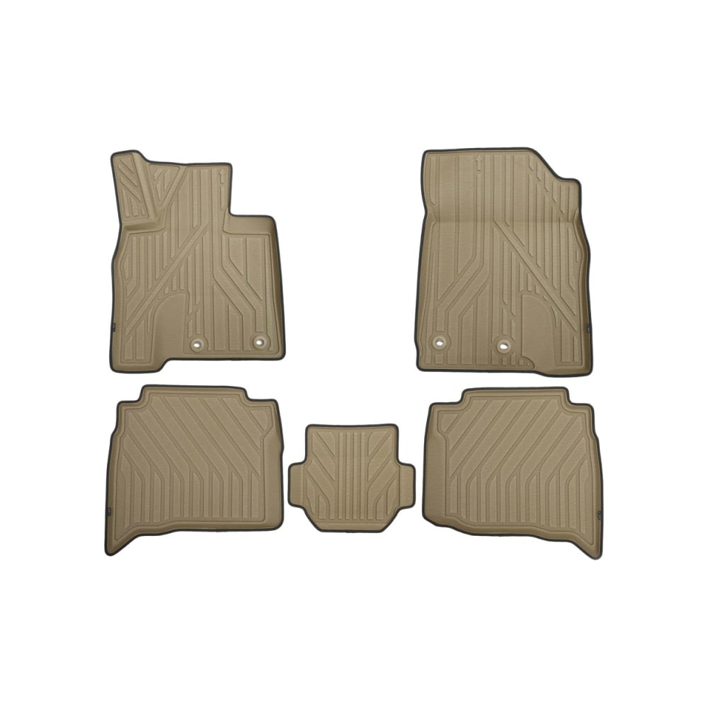 Коврики в салон KVEST TOYOTA LC 200, 3D, 2015-, 5 шт KVESTTYT00001Kb1 ...
