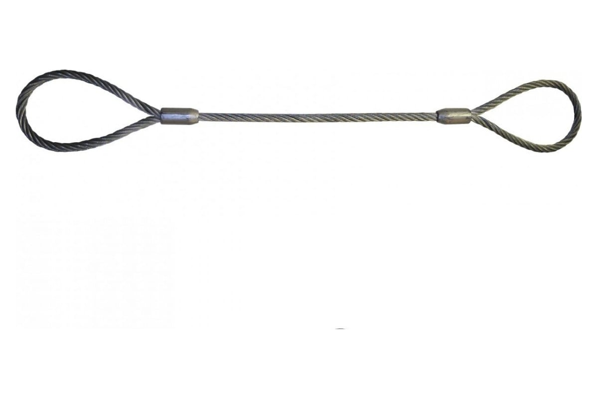 Буксировочный трос ПРОММЕТАЛЛ стальной, 58 т, 6 м, 33 мм БТс58633-П ...