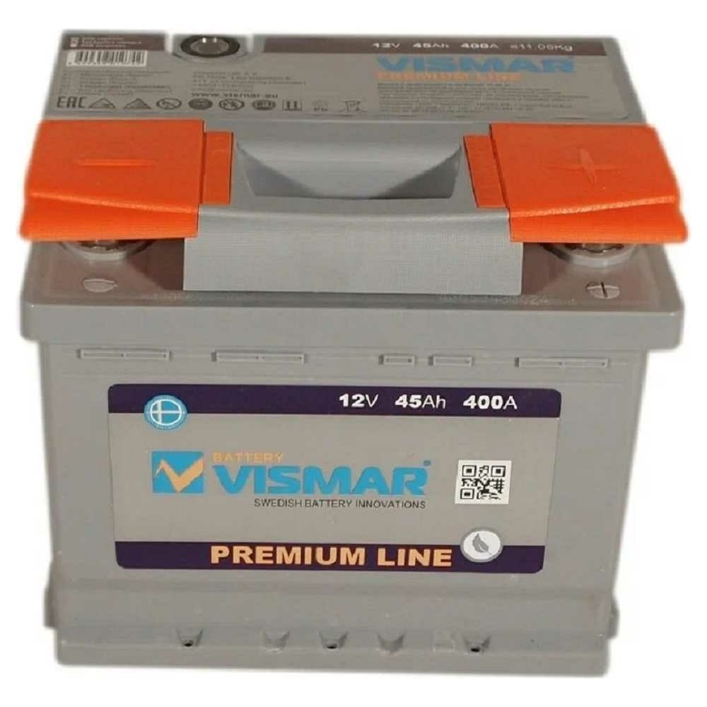 АКБ VISMAR PR 6СТ-45 LOW L R-0 400А 207/175/175 8699358010742 ...