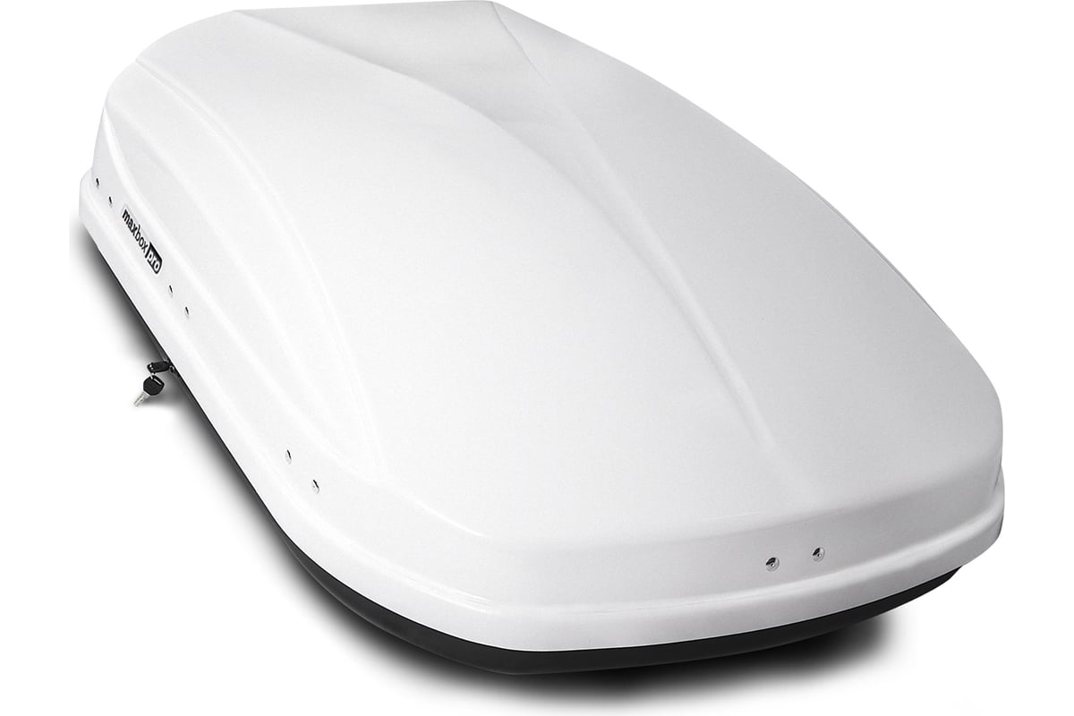Автобокс MaxBox PRO 430 малый, белый, 136x96x42 см, двустороннее ...
