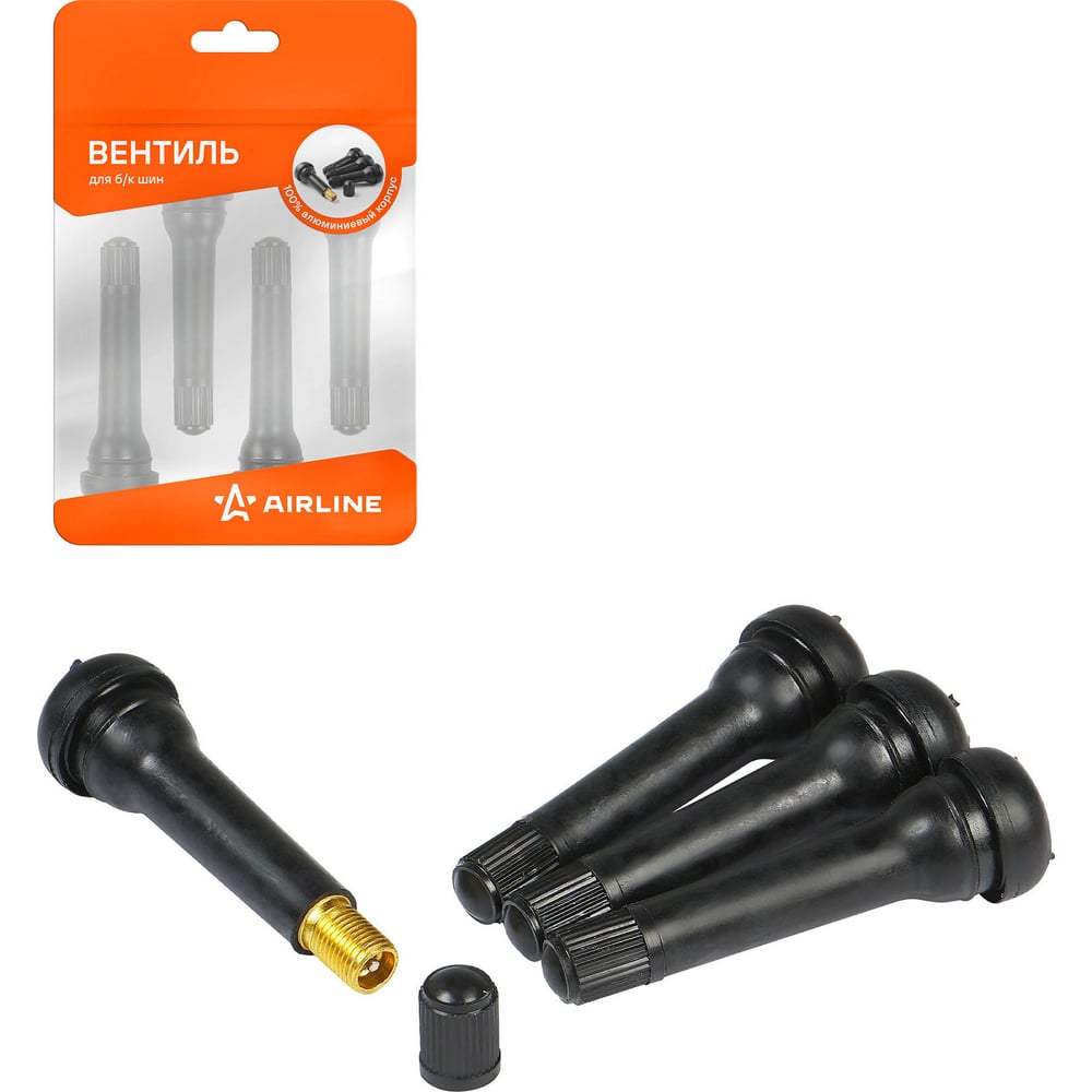 Вентиль для б/к шин AIRLINE TR418, 4 шт. ATRV418-01 - выгодная цена ...