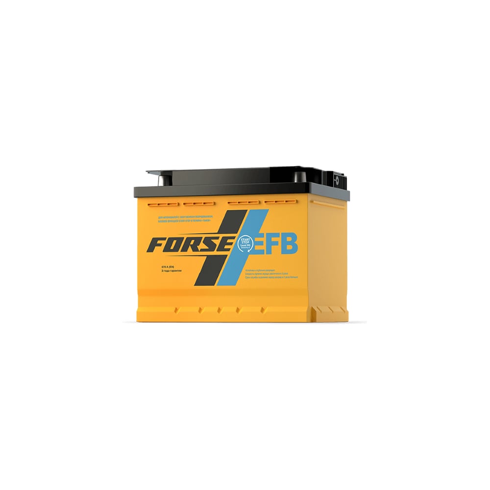 Аккумуляторная батарея FORSE EFB 6ст-74 VLR 0 LB 750A 574114051 ...