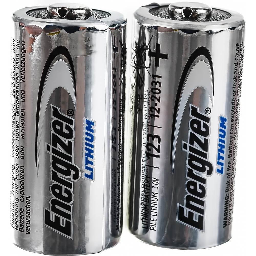 Комплект батарей АвтоФон CR 123A 2 шт. 2307 - выгодная цена, отзывы ...