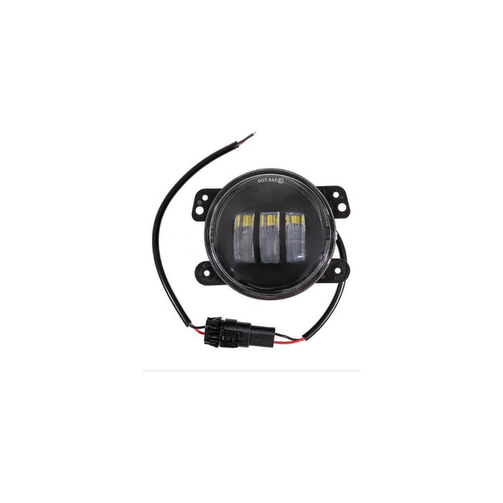 Светодиодная фара SKYWAY OFF ROAD 125х92 мм круглая 12V/24V 30W 6000К 3 ...