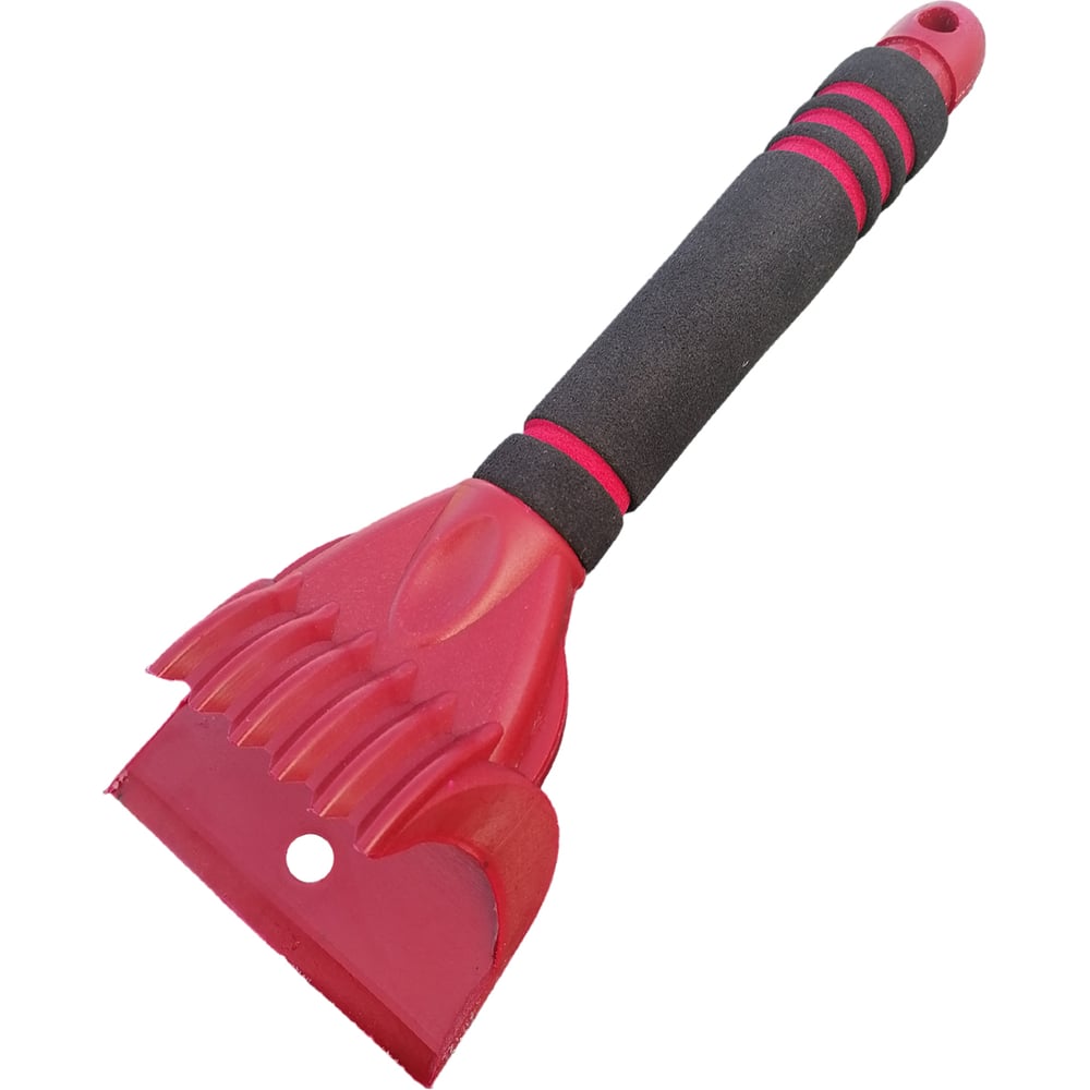 Скребок для удаления инея и льда ZiZay "КОВШ", мягкая ручка, длина 25 см, ширина 10 см ZZ0028 ...