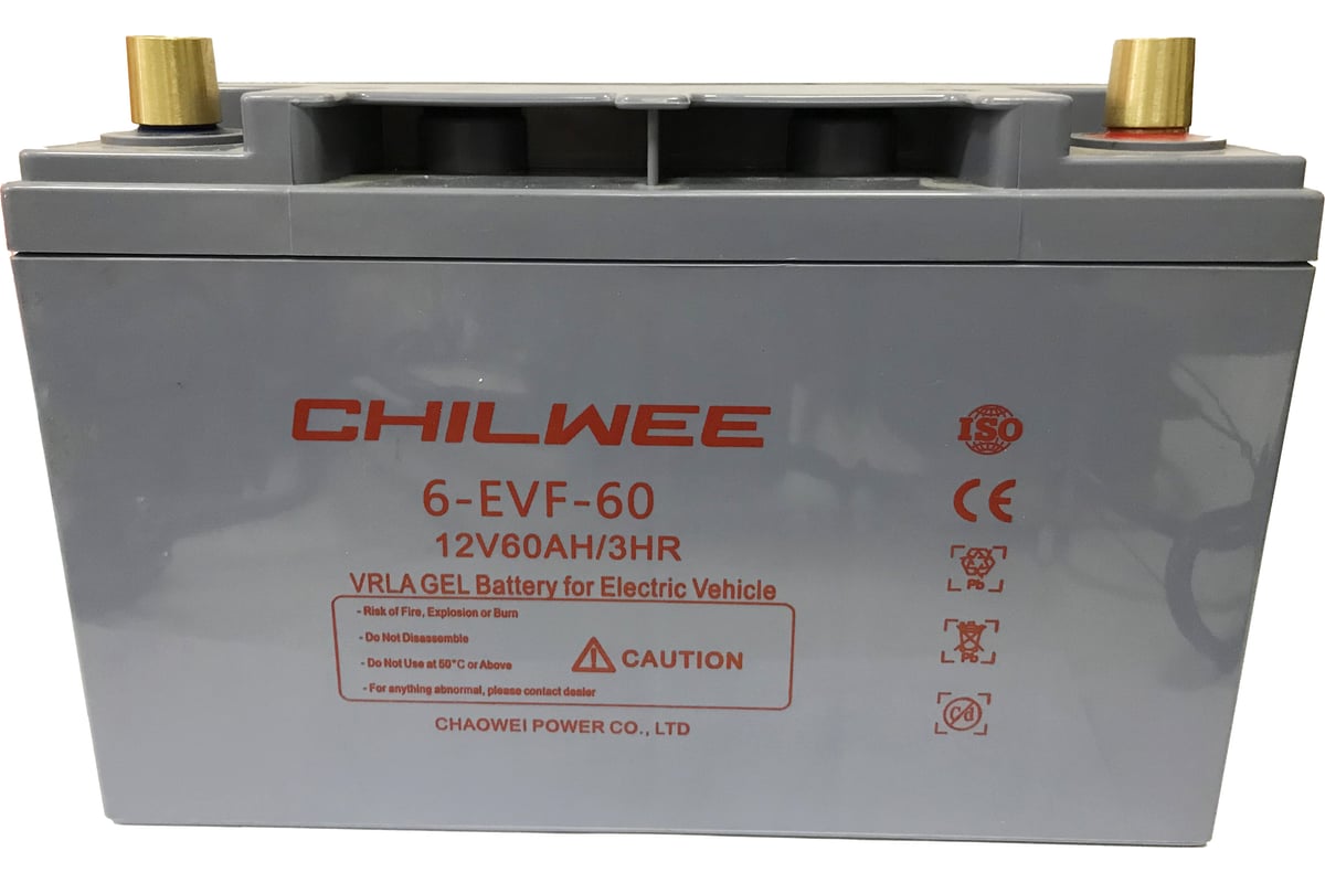 Батарея аккумуляторная тяговая CHILWEE 6-EVF-60 - выгодная цена, отзывы ...