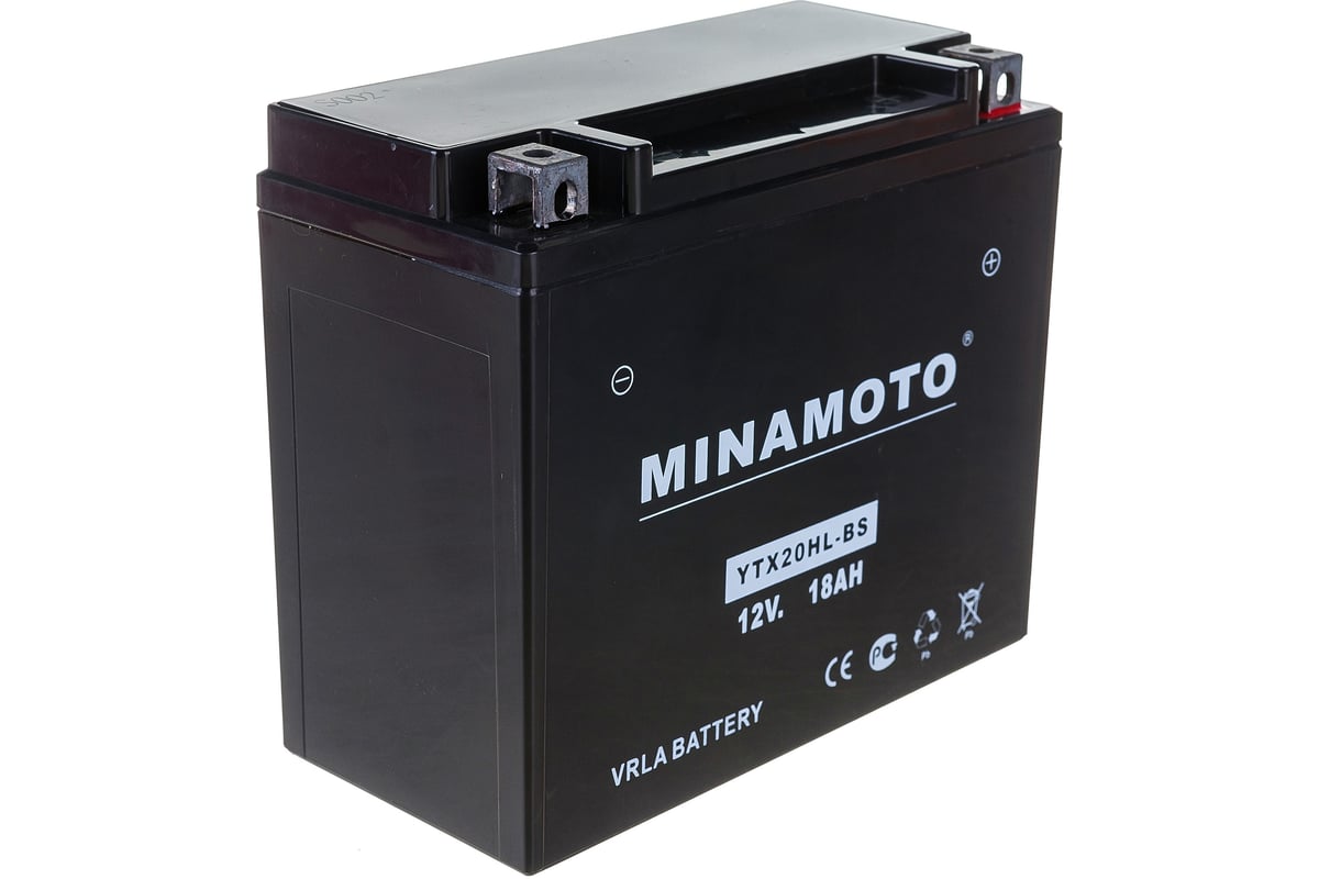 Мотоаккумулятор MINAMOTO YTX20HL-BS 5719 - выгодная цена, отзывы ...