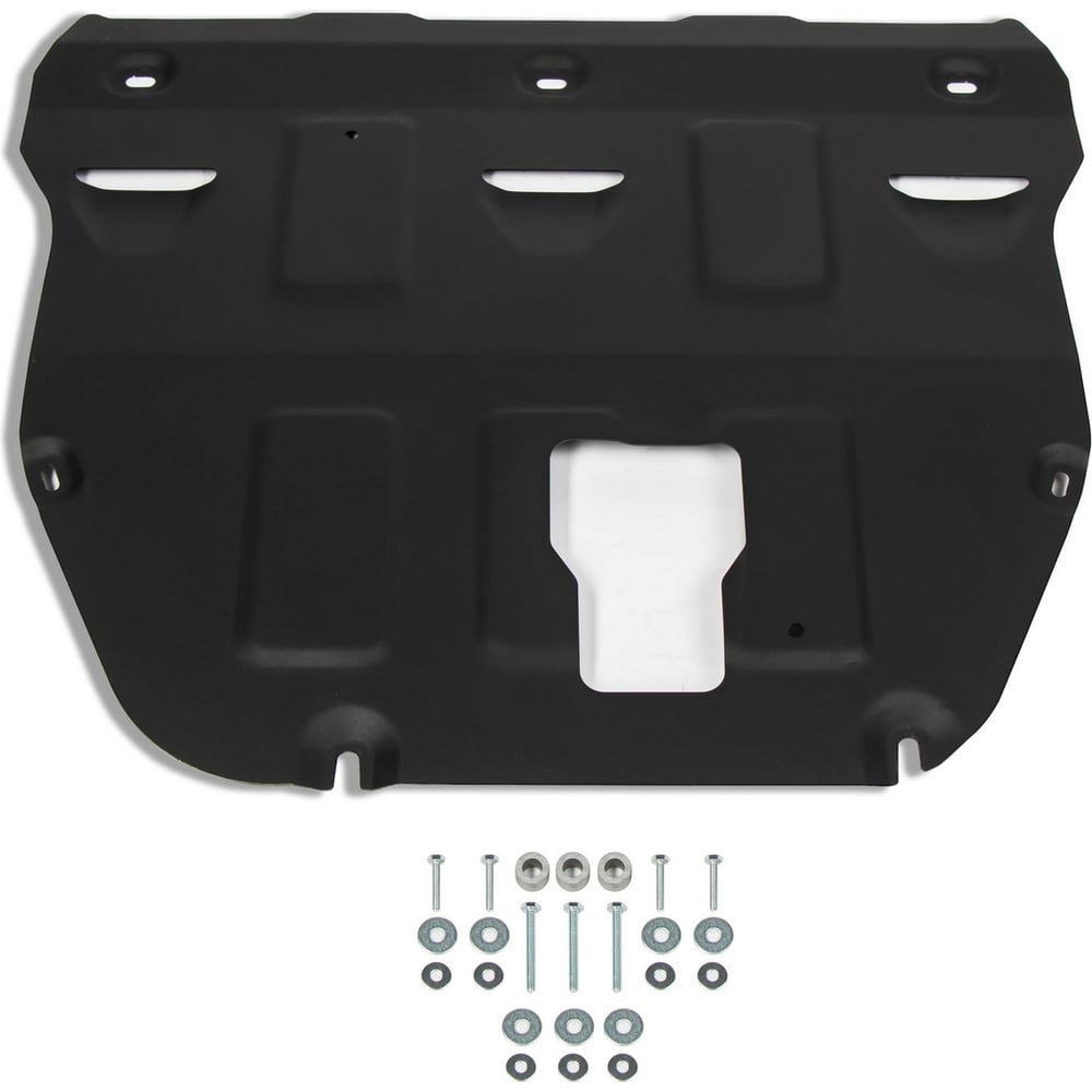 Защита картера и КПП Rival для Hyundai Sonata VIII DN8 V - 2.0; 2.5 2019-н.в./Kia K5 111.2383.1 ...