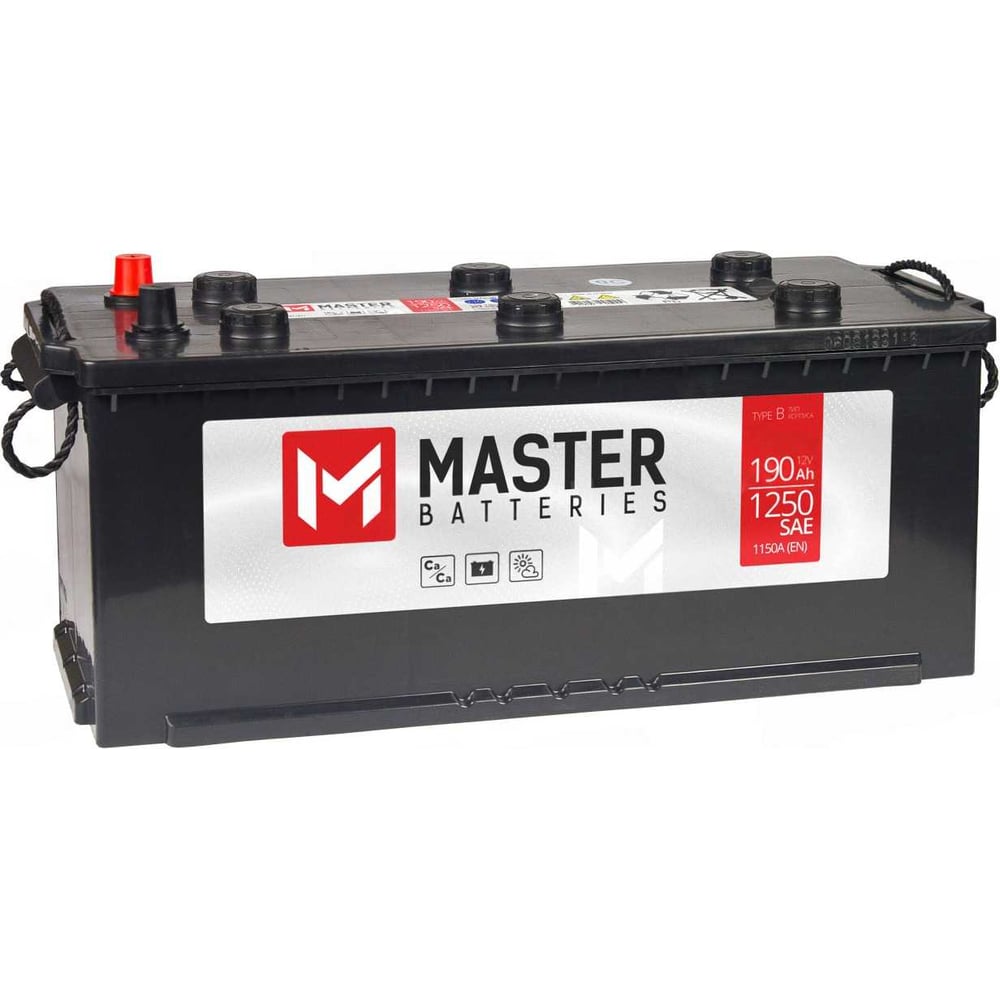 Аккумуляторная батарея MASTER BATTERIES 190Ah R+ MBT1904F - выгодная цена, отзывы ...