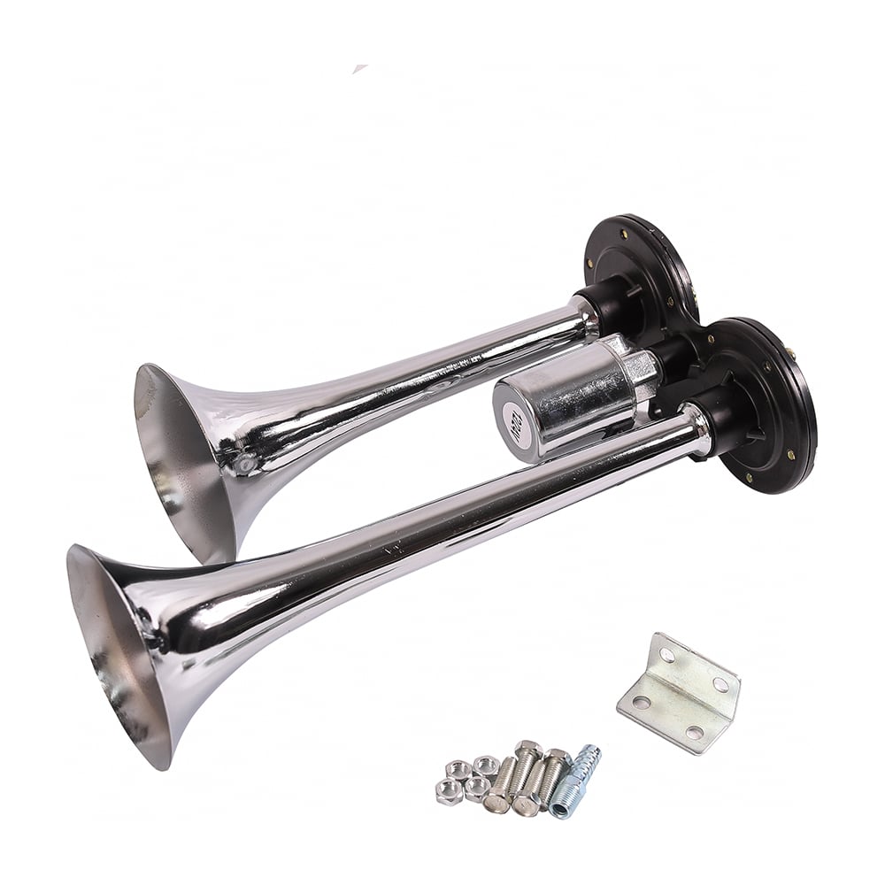 Сигнал двухрожковый Крал 2 х "KR" 12/24V (хром) 3248 - выгодная цена ...