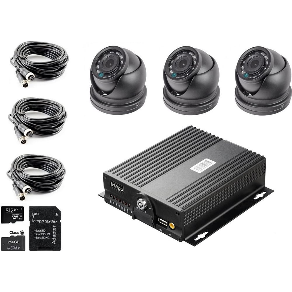 Система видеонаблюдения INTEGO ОНЛАЙН Safety Pro для грузового ...