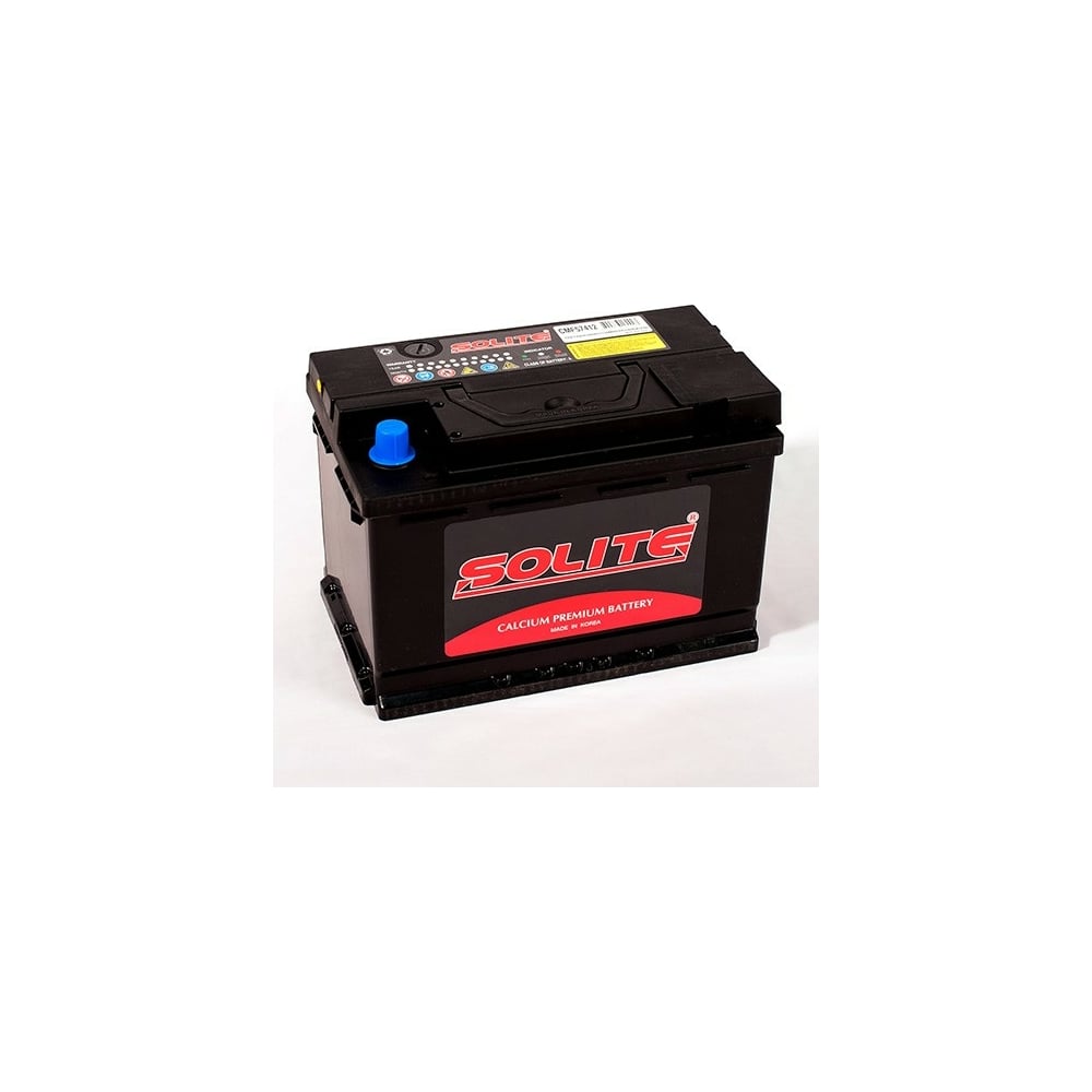 Аккумуляторная батарея SOLITE 6СТ62 277х174х190 мм, CMF57412, емкость ...