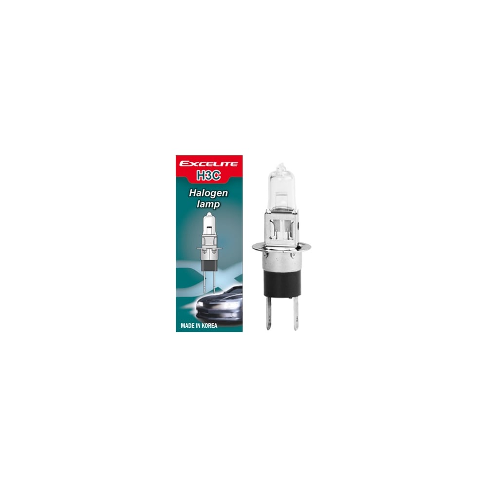 Лампа галогенная Excelite H3C ST 12V 55W P22d-5 (спайка 2 шт) 19200 ...