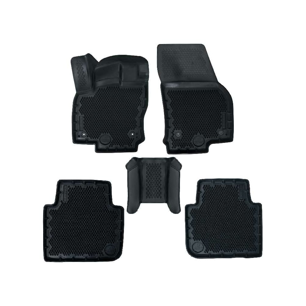 Коврик в салон DelForm EVA ЭВА 3D Skoda Kodiaq 2016-, полиуретан ...