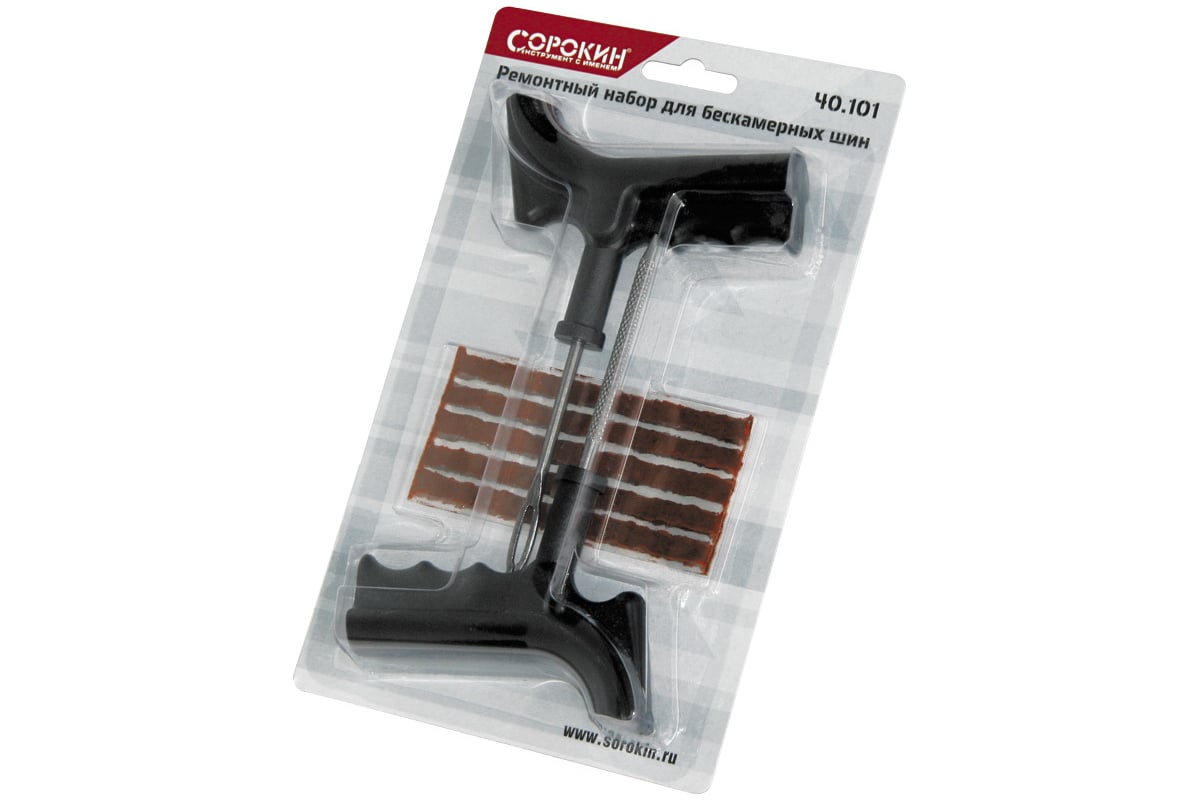 Ремонтный набор для бескамерных шин Сорокин 40.101 - выгодная цена ...