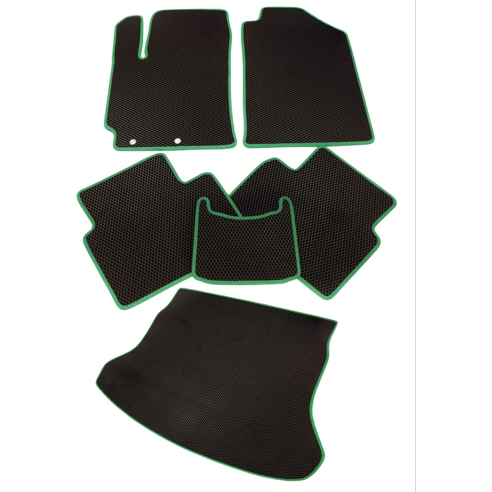 Коврики Vicecar ЕВА в салон и багажник для Kia Sorento II 2009-2020 ...